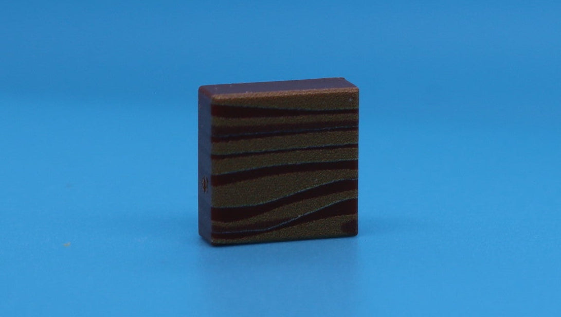 1x1 Tile print wood grain element – Brickafig