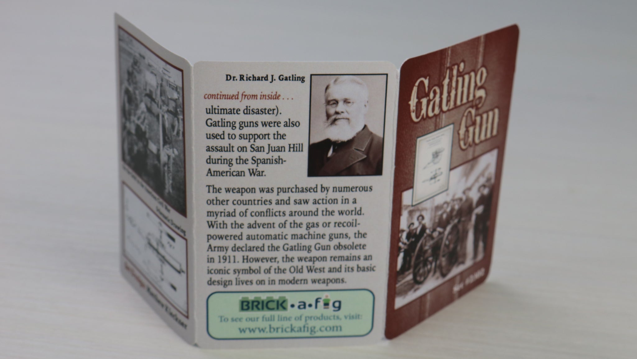 1863 Gatling Gun Kit – Brickafig