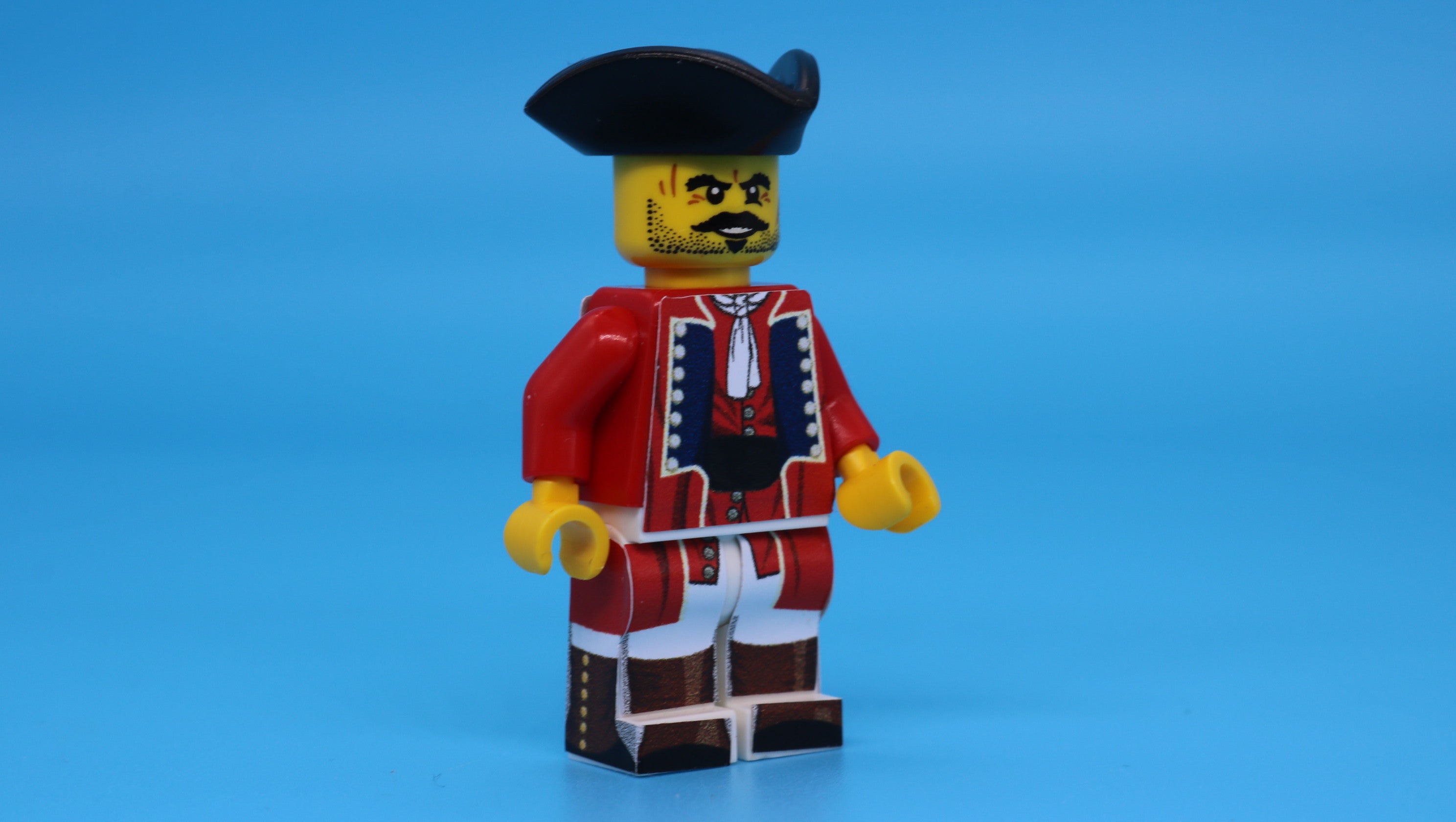 The French and Indian War British Soldier STICKER SHEET – Brickafig